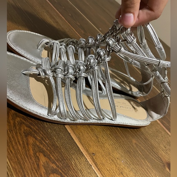 Coach | Shoes | Coach Chain Link Gladiator 75 | Poshmark